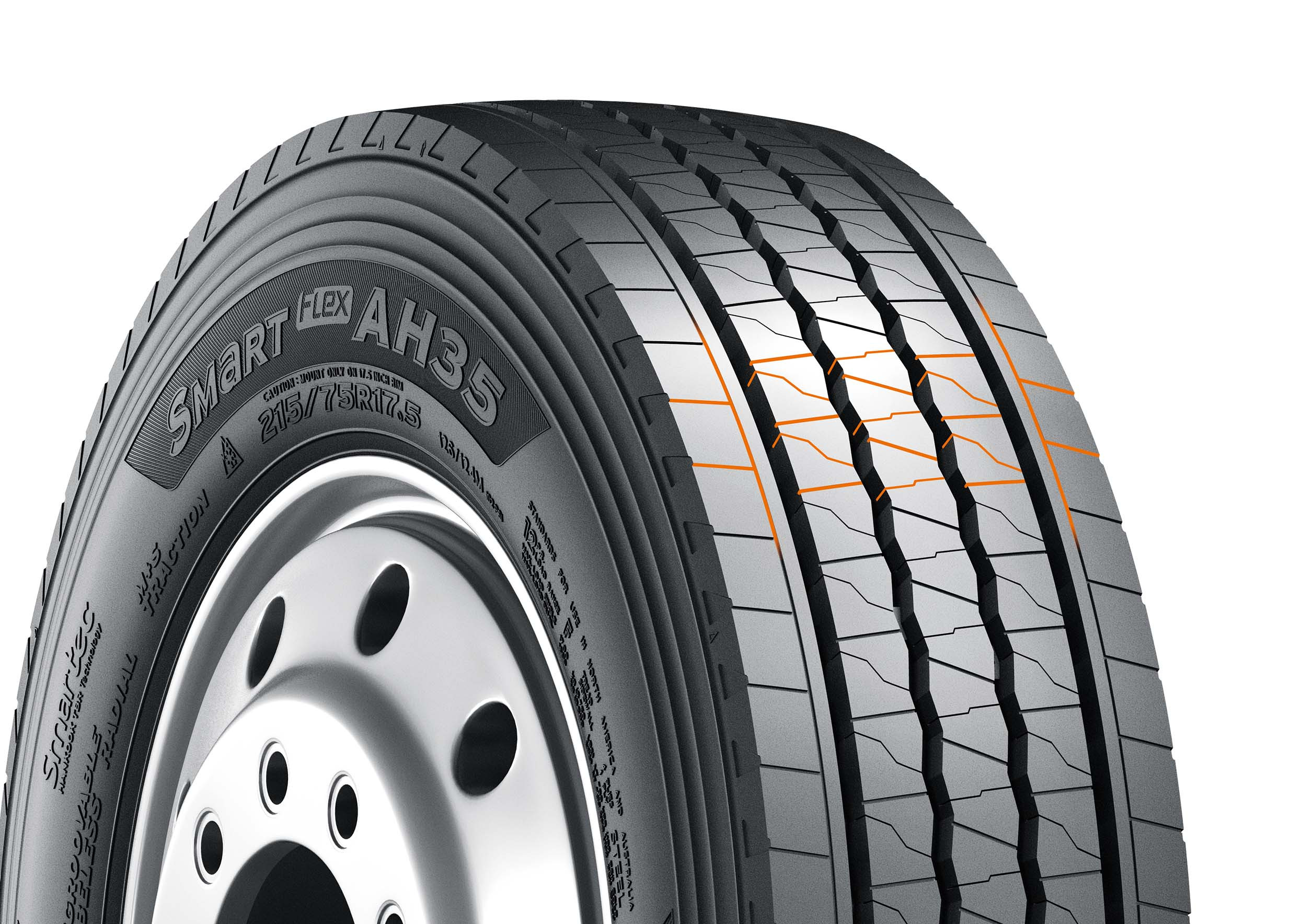 Llantas HANKOOK SMART FLEX AH35 225/70R19.5 | Virtual Llantas