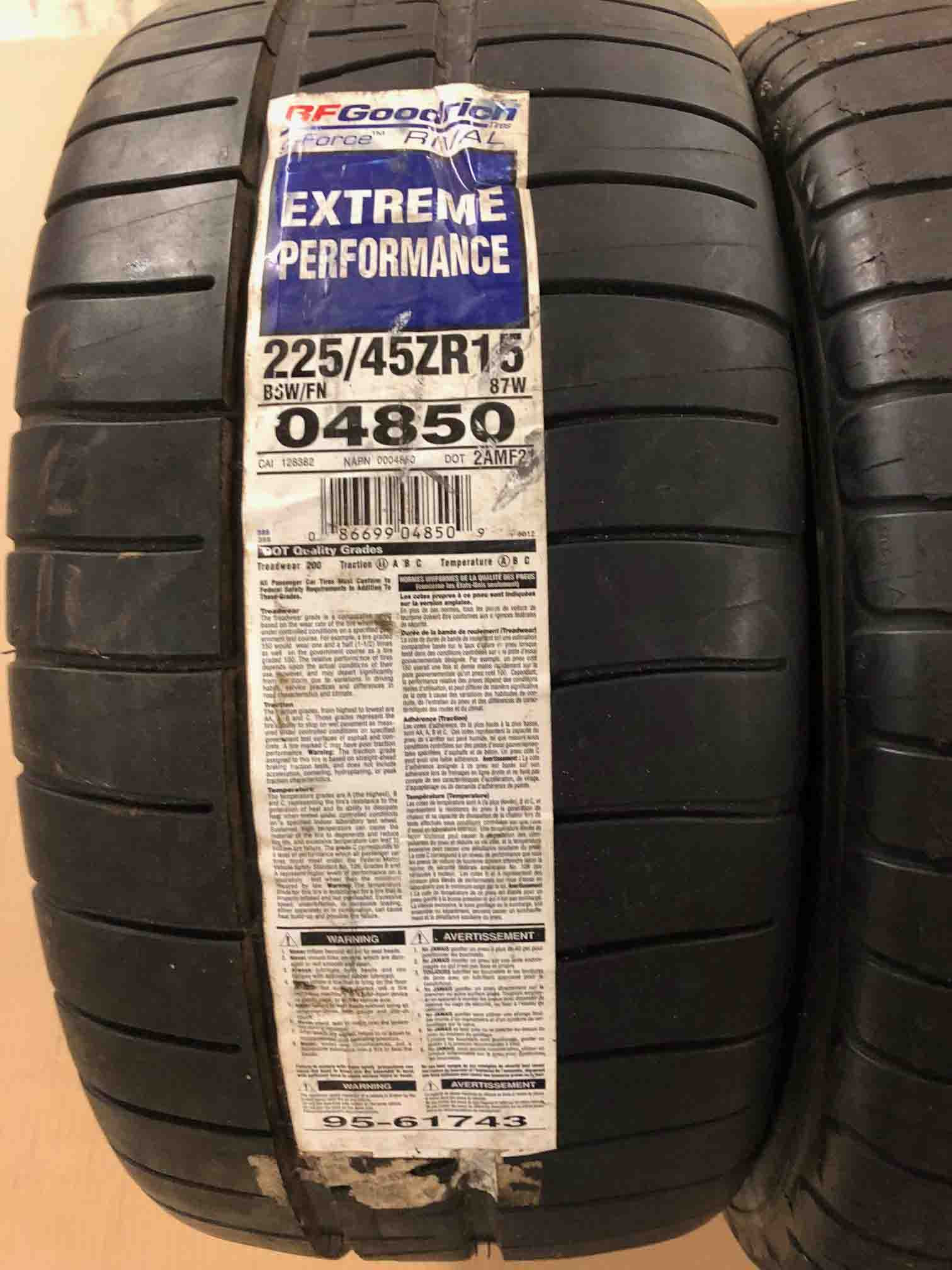 Llantas BF GOODRICH G-FORCE RIVAL S 305/30R19 | Virtual Llantas