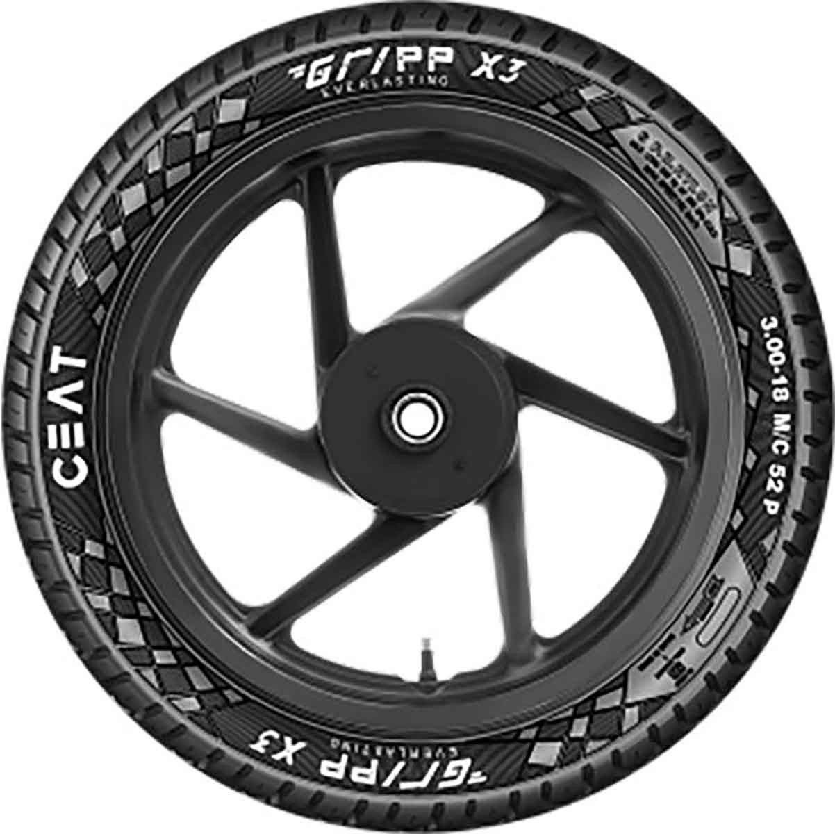 Llantas CEAT Gripp X3 100/90/17 | Virtual Llantas
