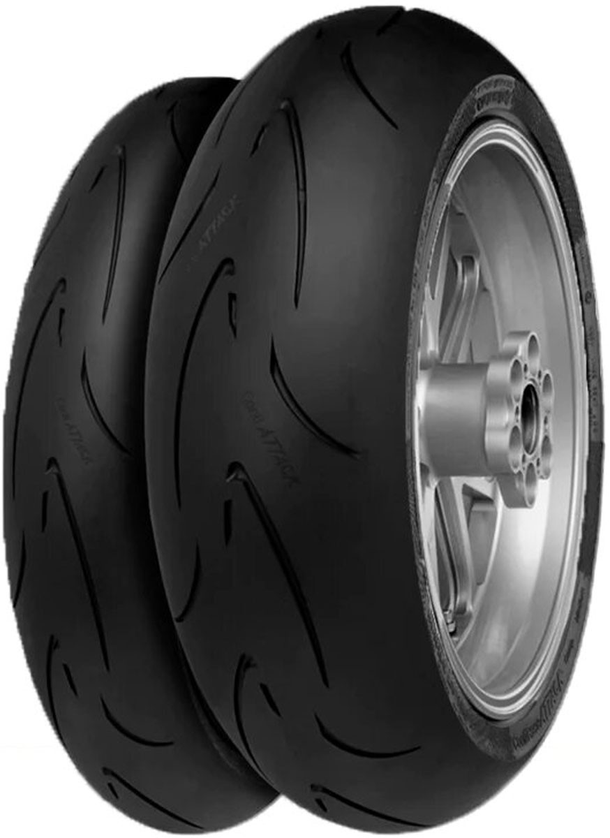 Llantas CONTINENTAL ContiRaceAttack Comp 120/70ZR17 | Virtual Llantas