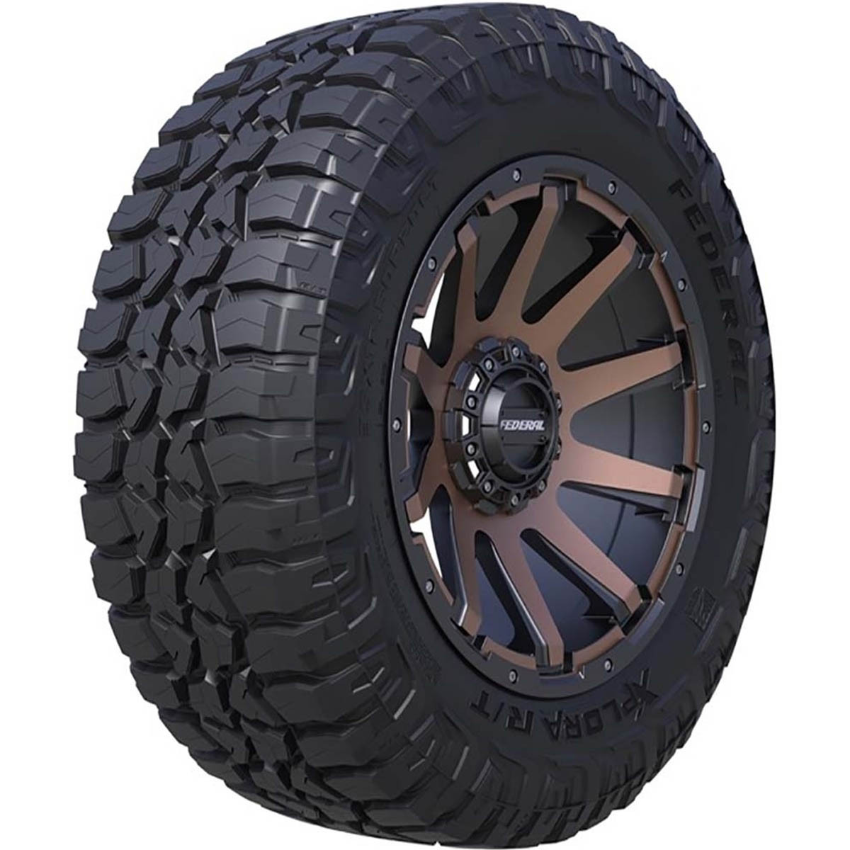 Llantas FEDERAL XPLORA R/T 33X12.5R22LT | Virtual Llantas