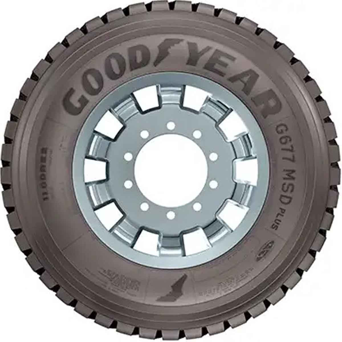 Llantas GOODYEAR G677™ MSD PLUS® 11.00R22.5 | Virtual Llantas