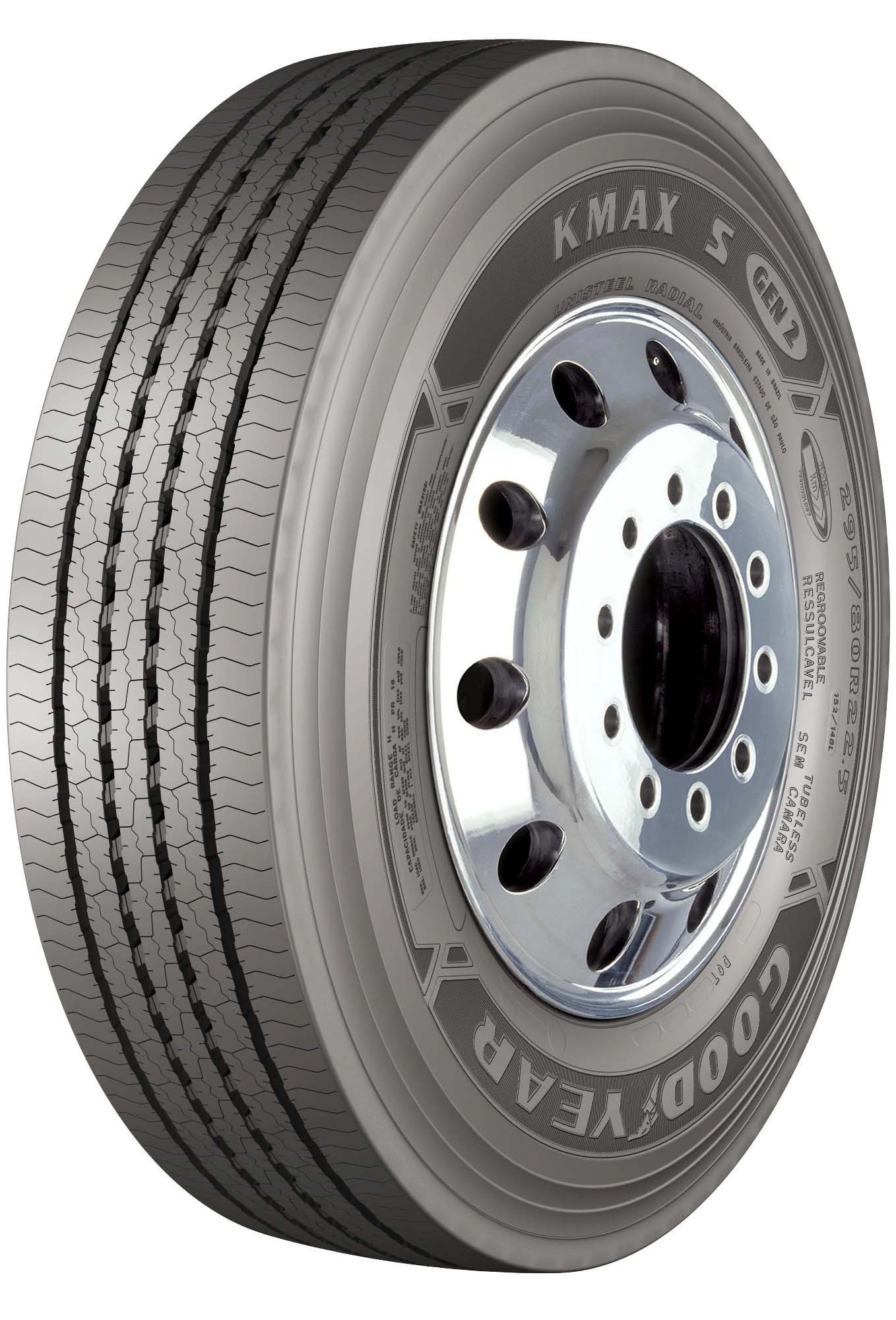 Llantas GOODYEAR KMAX S GEN-2 295/80R22.5 | Virtual Llantas