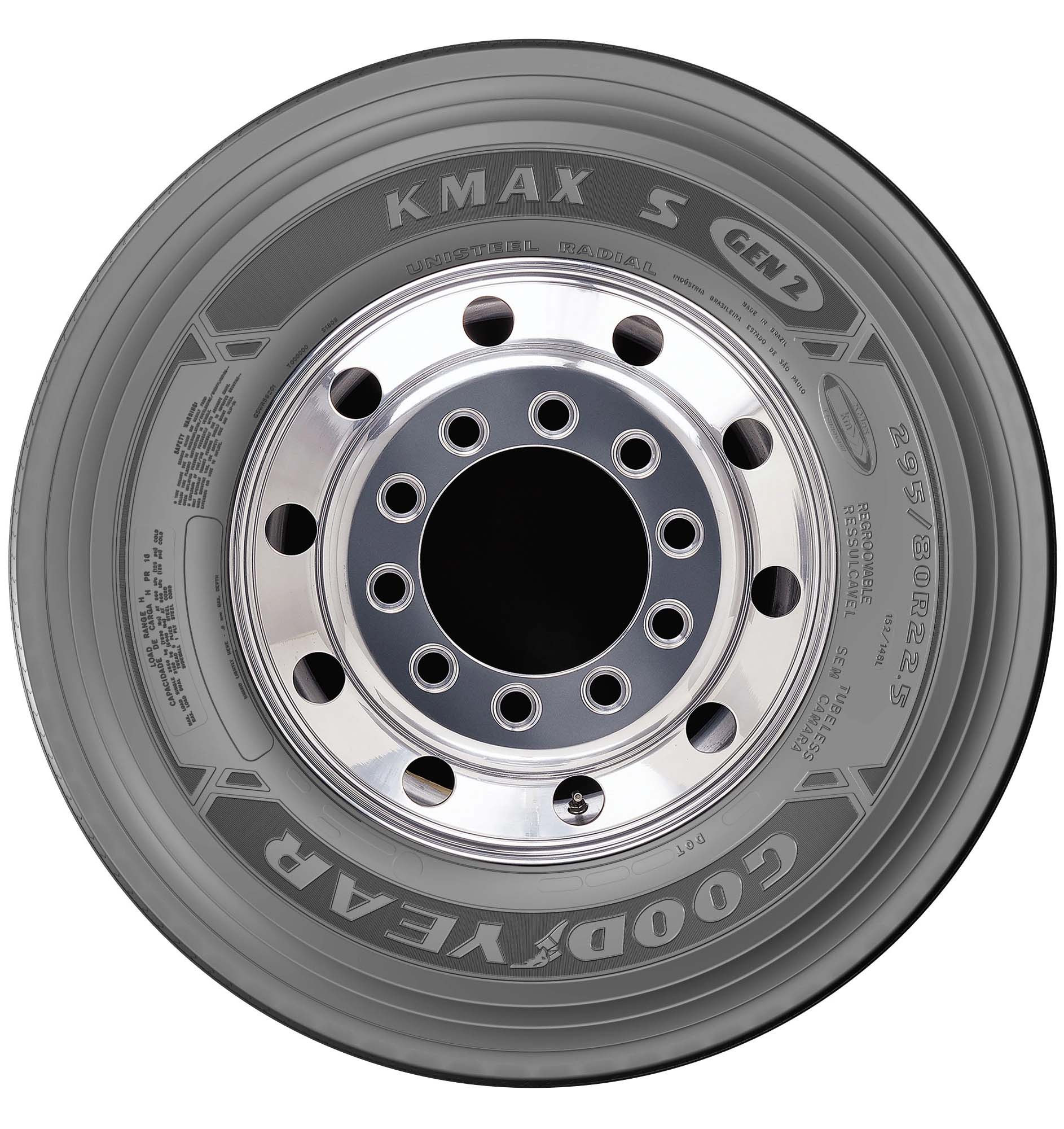 Llantas GOODYEAR KMAX S GEN-2 295/80R22.5 | Virtual Llantas