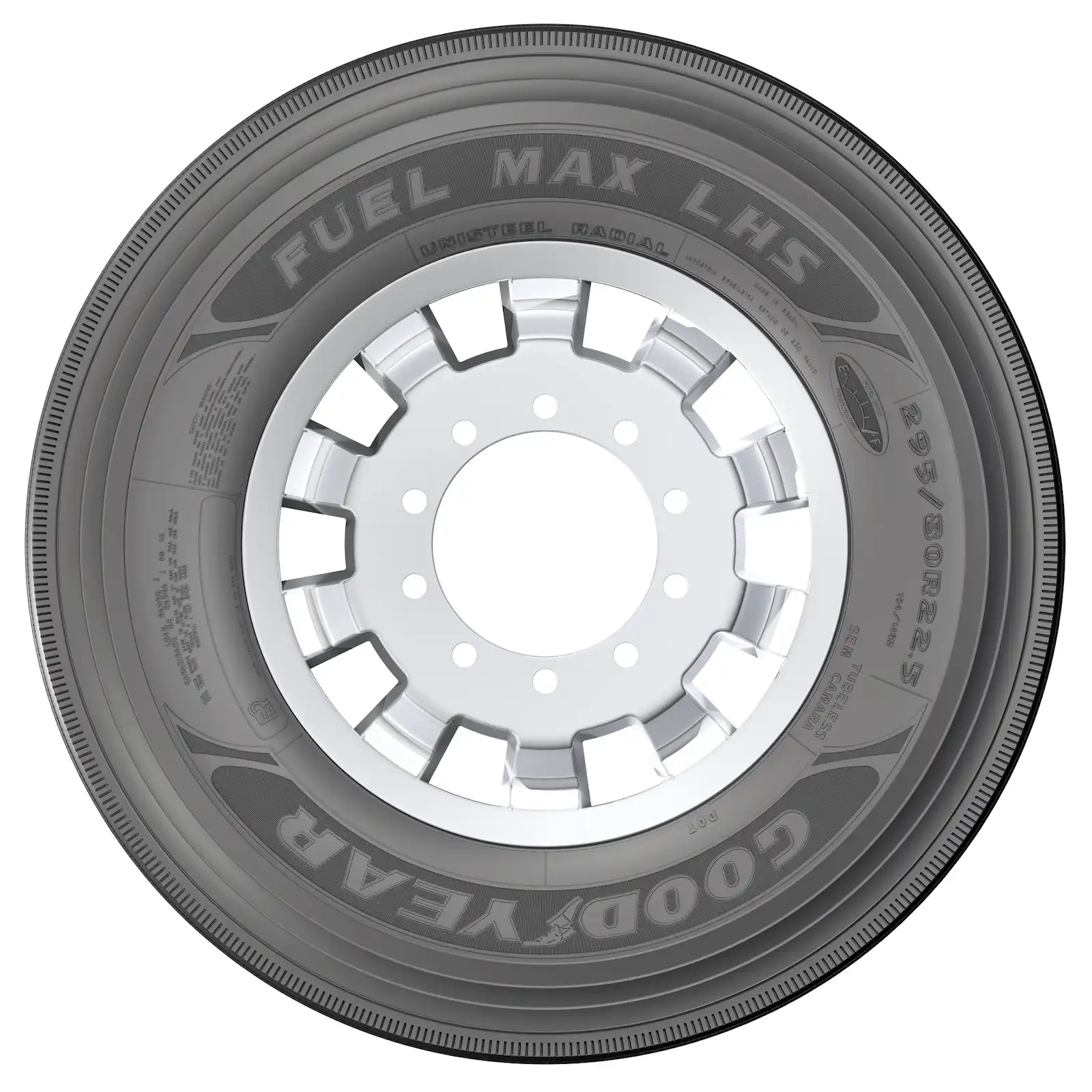 Llantas GOODYEAR FUEL MAX LHS 295/80R22.5 | Virtual Llantas
